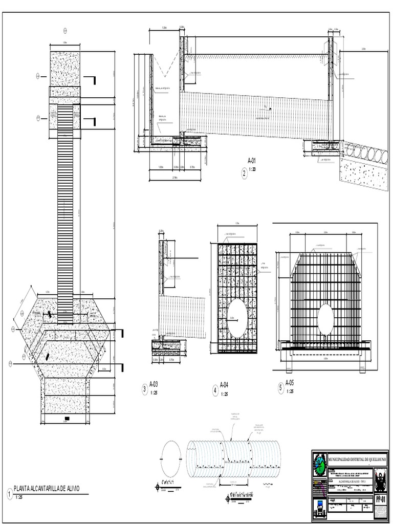 Alcantarilla de Alivio - Modificado2-Alivio - Topo 1 | PDF