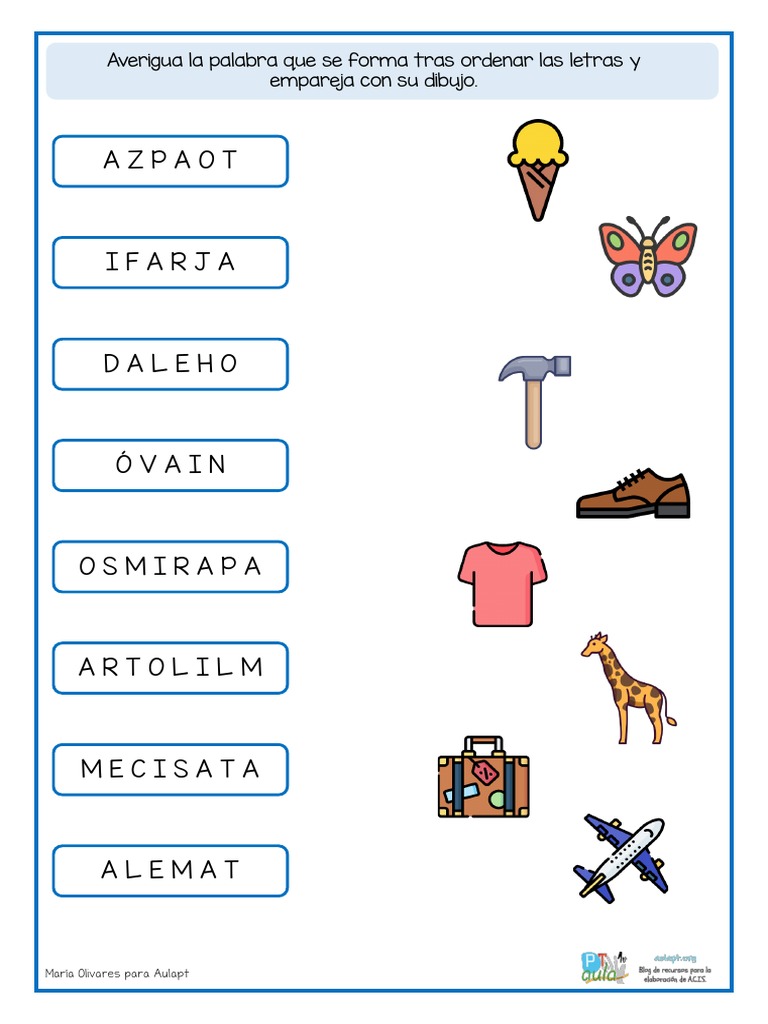 Ordenar Letras | PDF