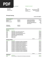 TD Bank Statement | PDF | Deposit Account | Banks
