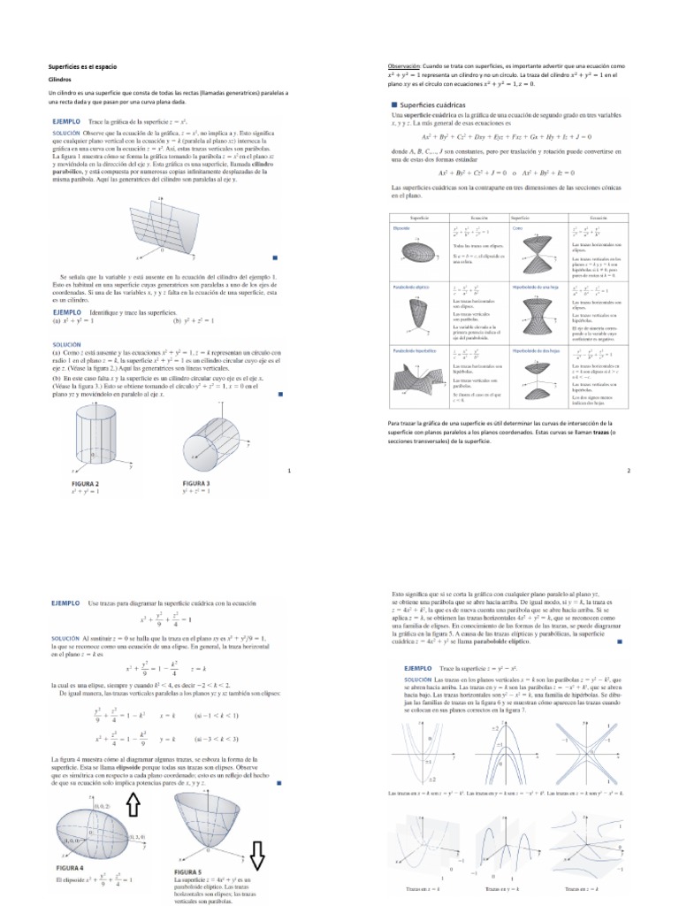 Teoría Superficies | PDF
