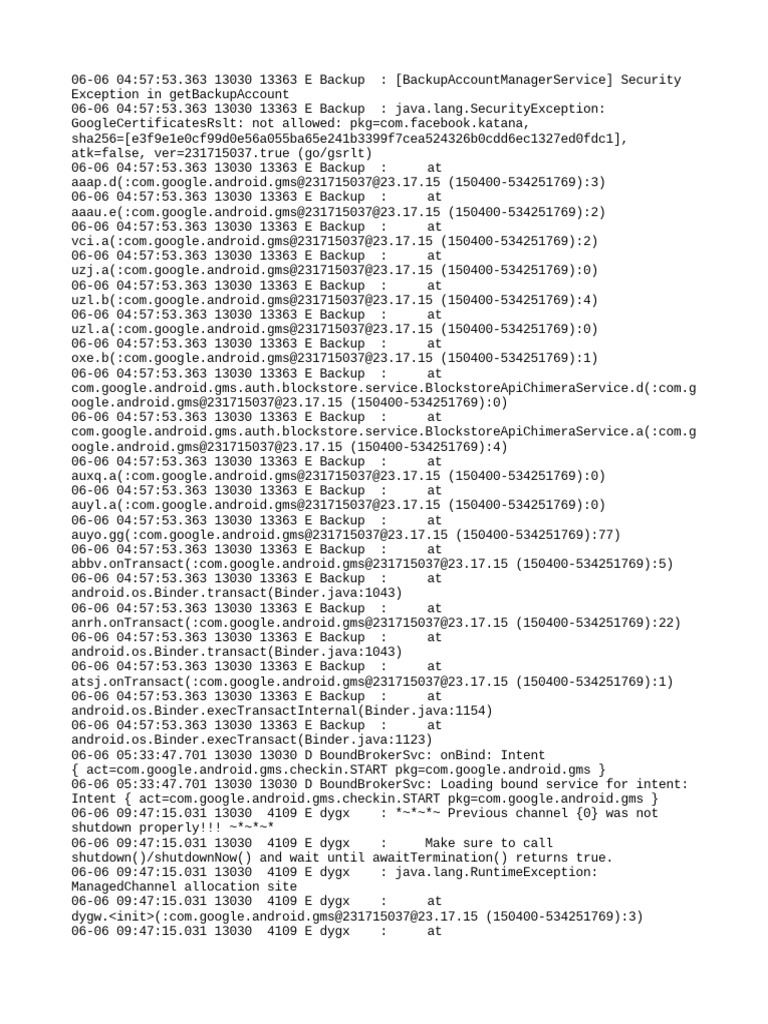 Log | PDF | Computer Science | Computer Networking