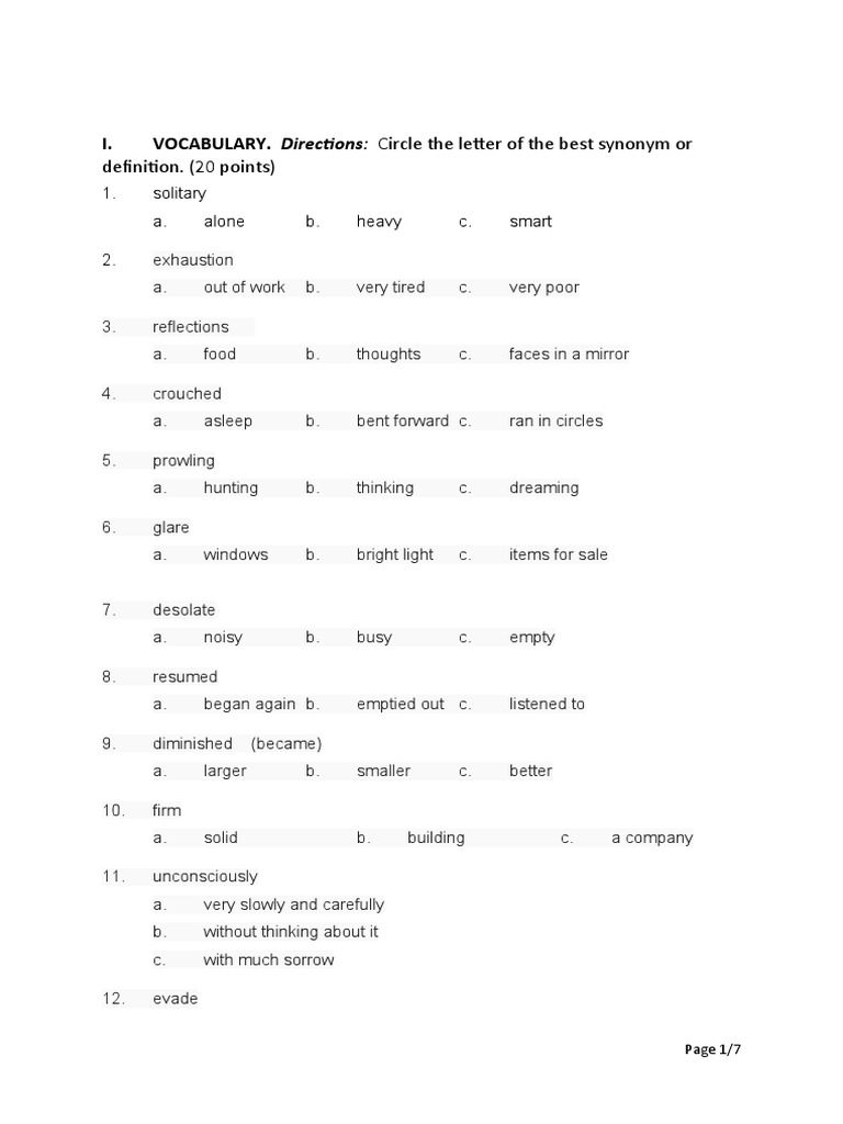 The Circuit Literature Exam | PDF | Language Arts & Discipline