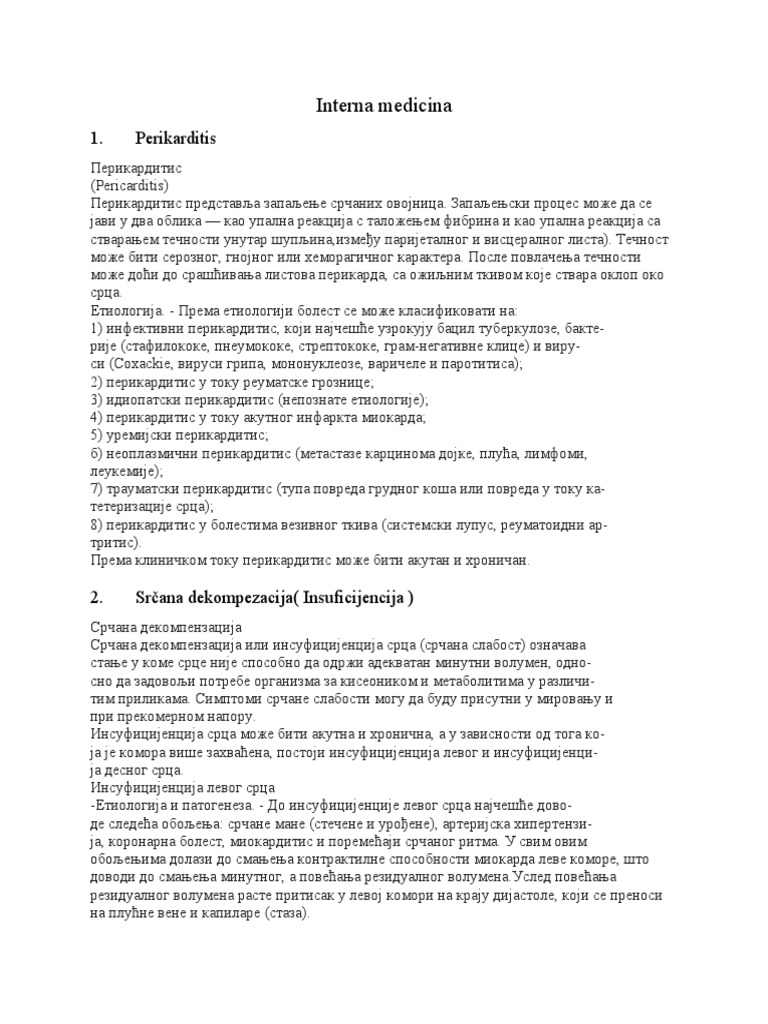 Interna Medicina | PDF