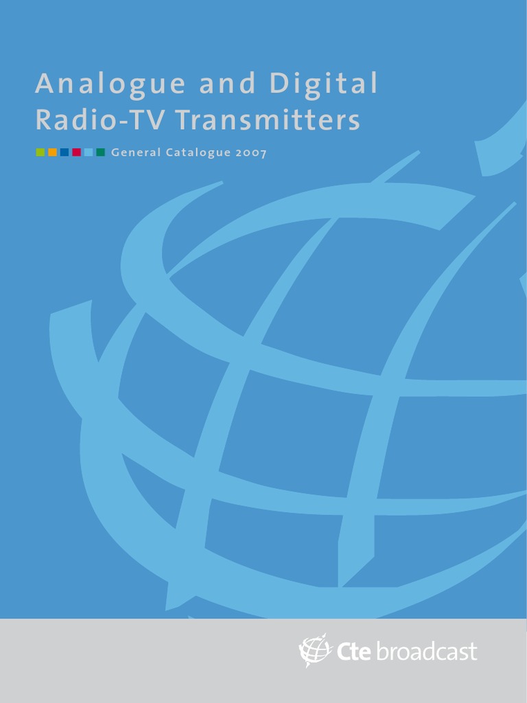 General Catalogue 2007 | PDF | Ultra High Frequency | Transmitter