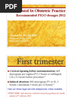 FIGO MifeMiso Chart 11 2023 FINAL - 0 | PDF | Abortion | Human Pregnancy