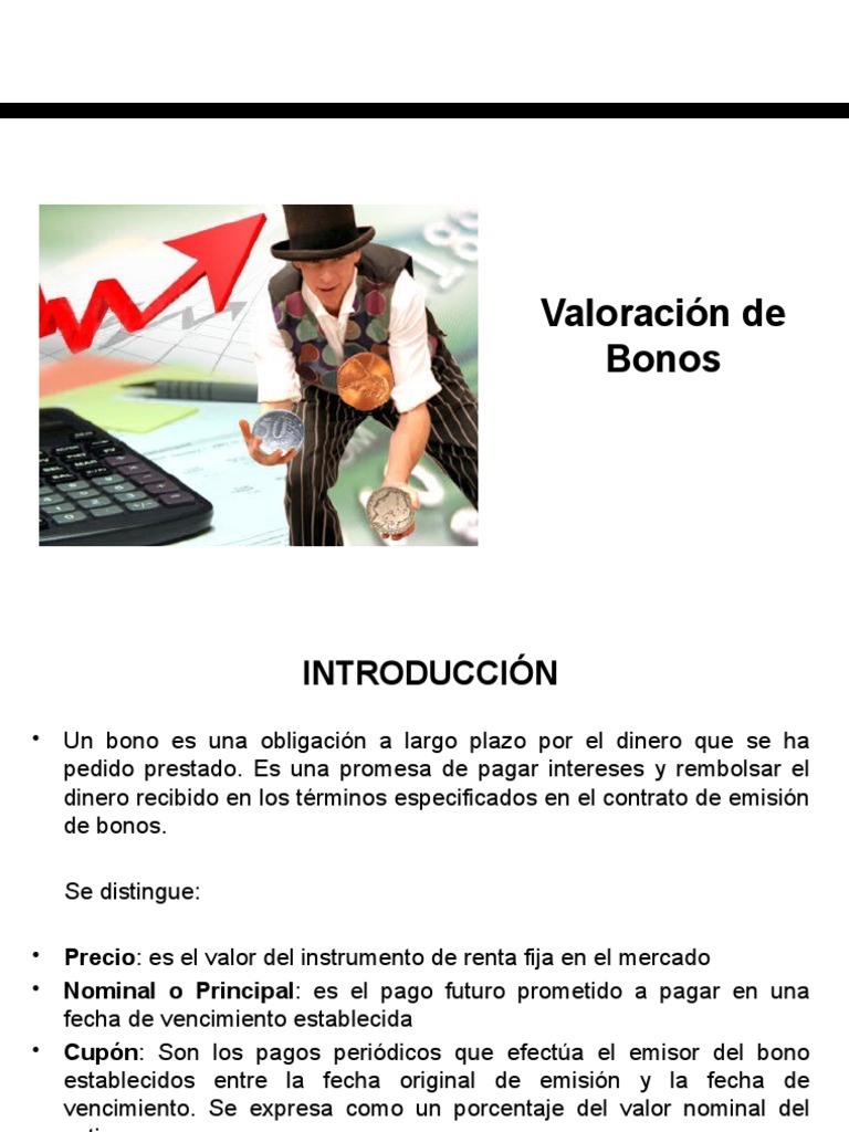Valoracion de Bonos | PDF | Mercados financieros | Sector privado