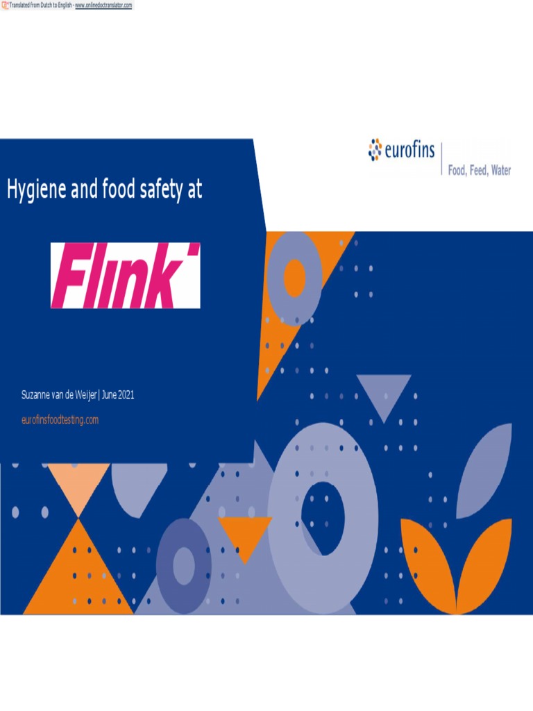EN Food Safety (HACCP) Training FLINK | PDF | Food Safety | Hazard ...