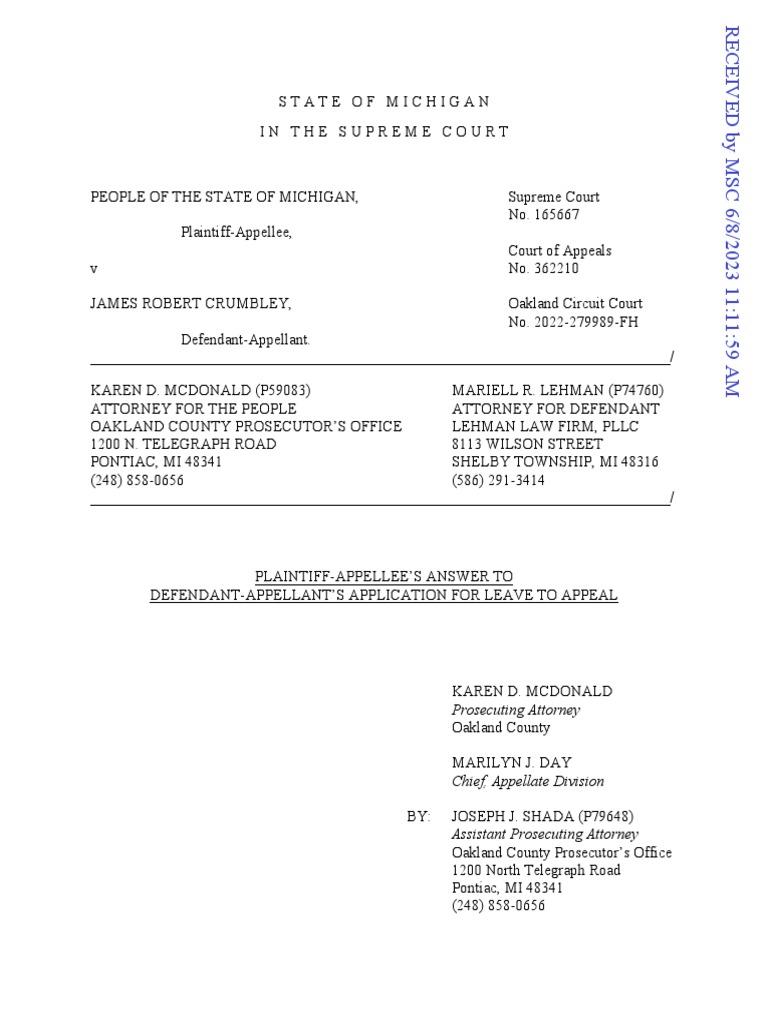 Michigan Supreme Court Filing Dives Into What Crumbley Parents Knew ...