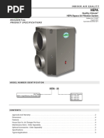 Price LFDC Laminar Flow Diffuser With Hepa Filter Submittal | PDF | Length