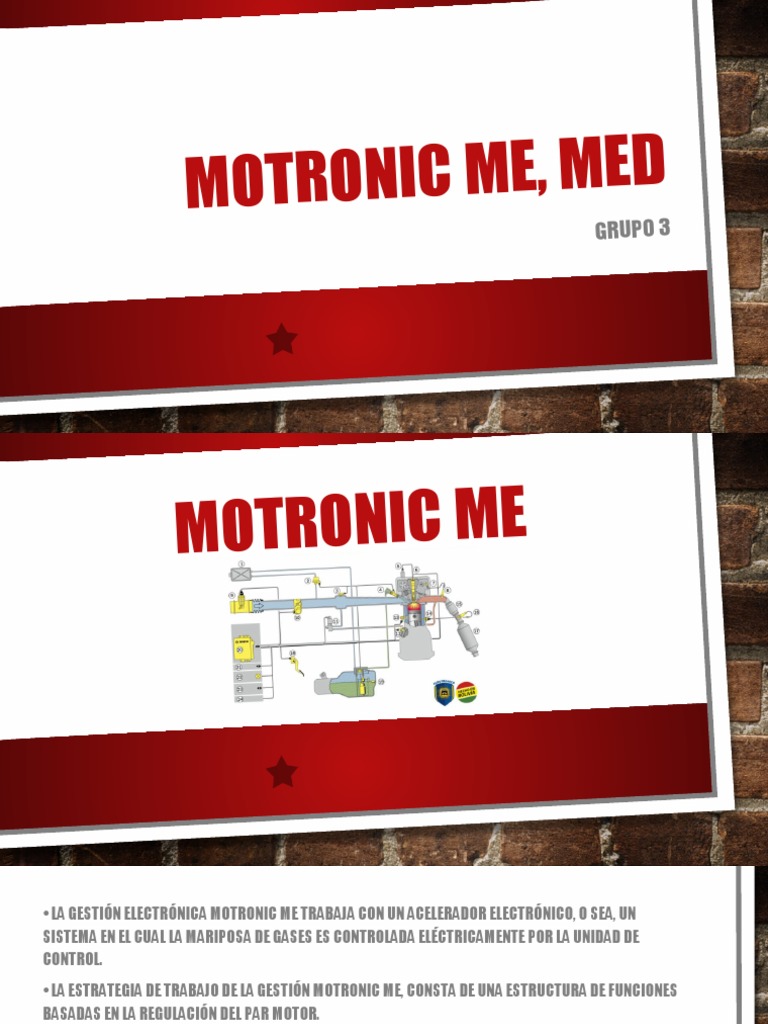 Motronic Me, Med1 | PDF | Inyección de combustible | Máquinas