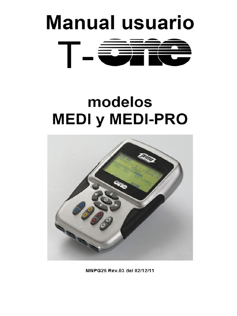 T-OnE Medi-Pro ES - I-Tech Medical Division | PDF