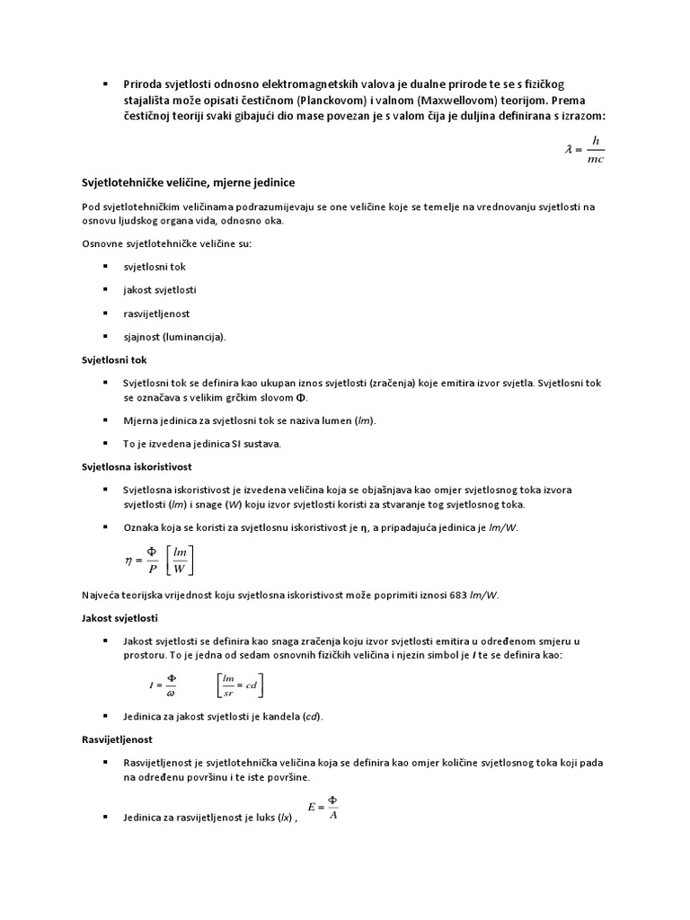Instalacije 2.kolokvij Teorija | PDF