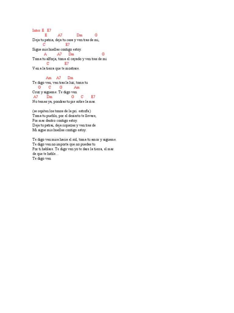 Deja Tu Patria | PDF