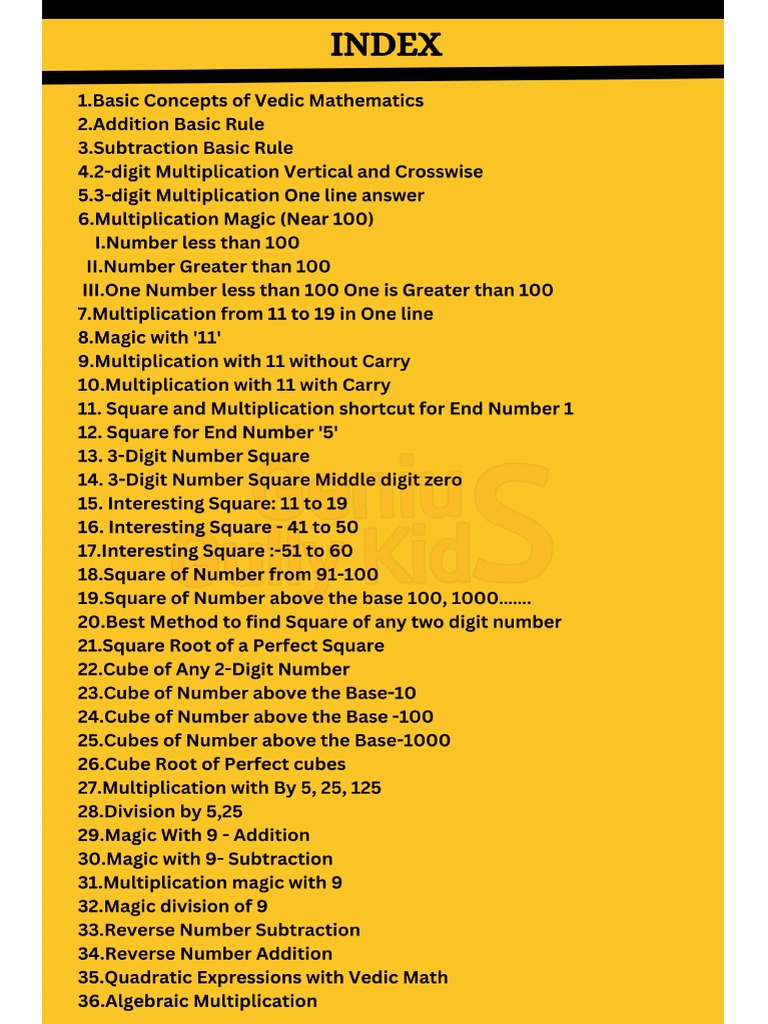 1676811564189vedic Math Multiplication Mastry | PDF | Multiplication ...