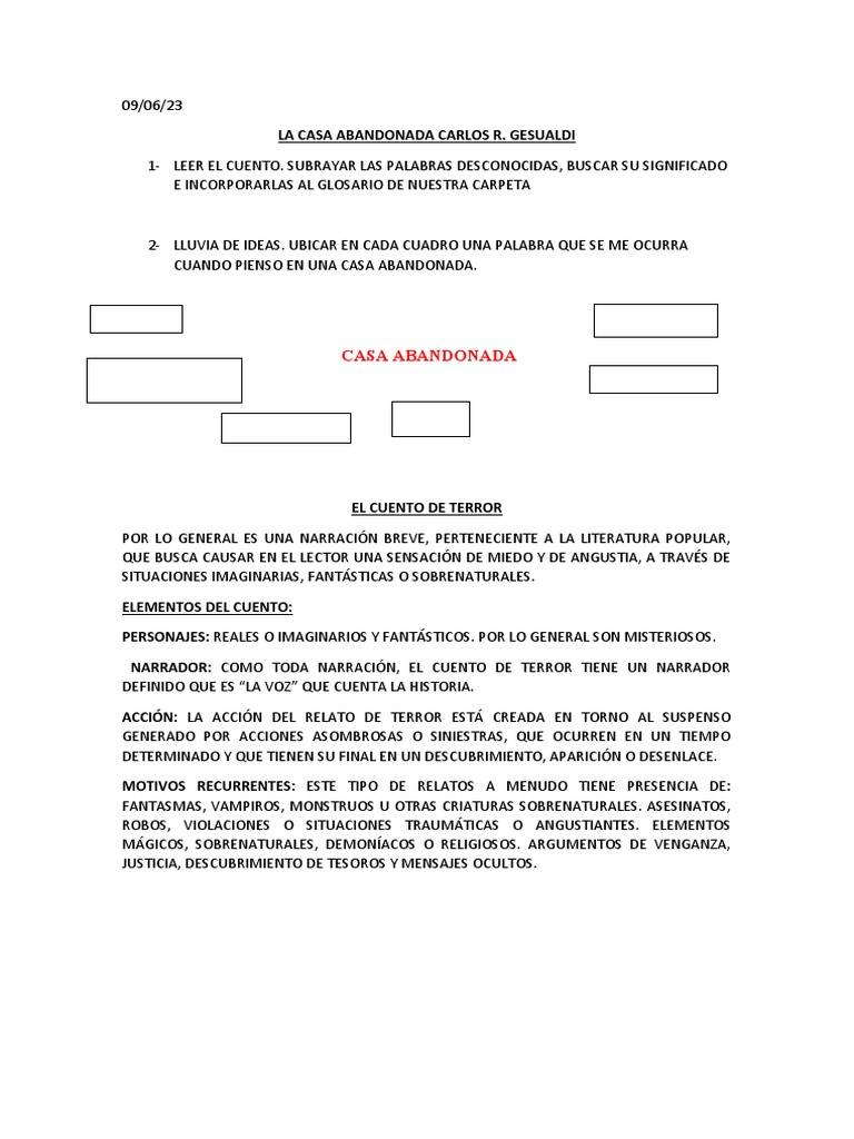 8 La Casa Abandonada 0906 | PDF