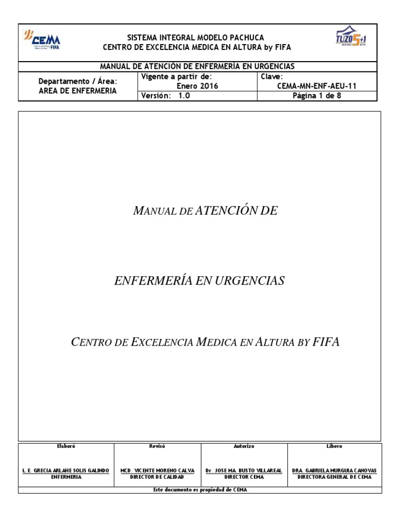 Cema MN e 11 | PDF | Enfermería | Ciencias de la Salud