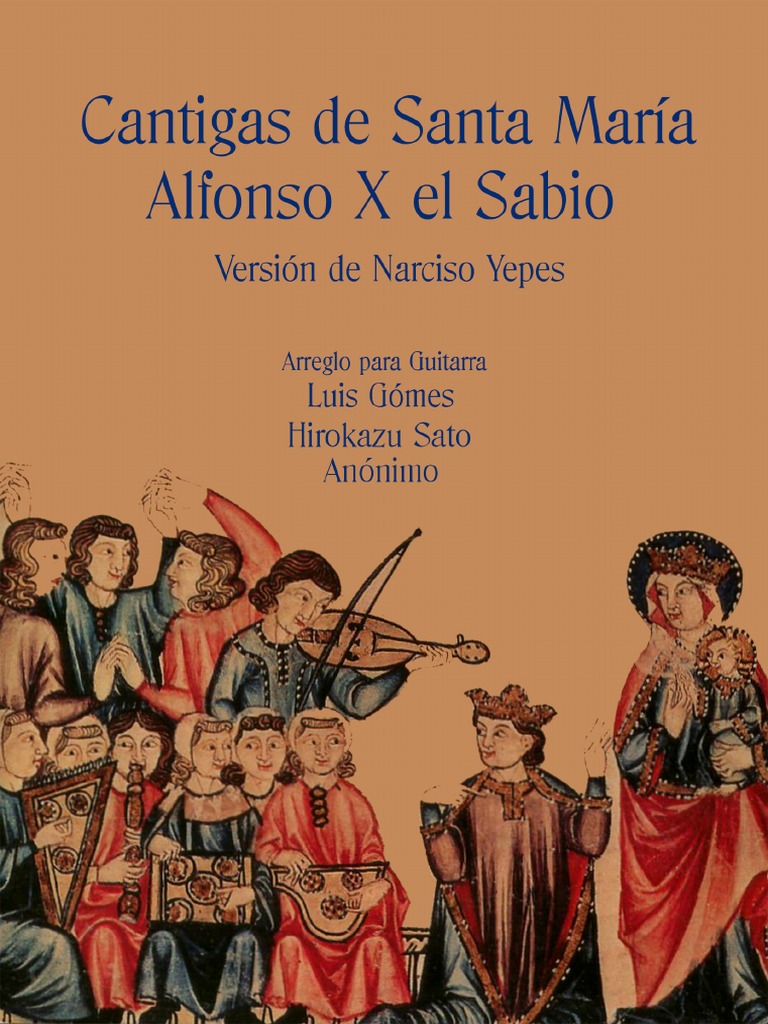 Cantigas de Santa Mar 237 A Alfonso X El Sabio Arreglos para Guitarra | PDF