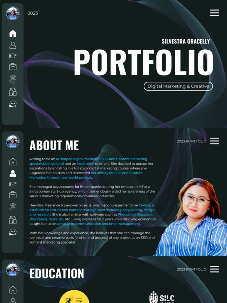 Silvestra Gracelly Digital Marketing Portfolio 2023Q1 | PDF