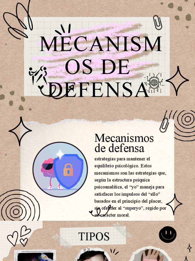Diapositivas Mecanismo de Defensa Urbe 1 | PDF | Mente inconsciente | Psicoanálisis
