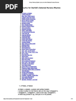 Starfall's Sing-Along Volume 1 and 2 | PDF