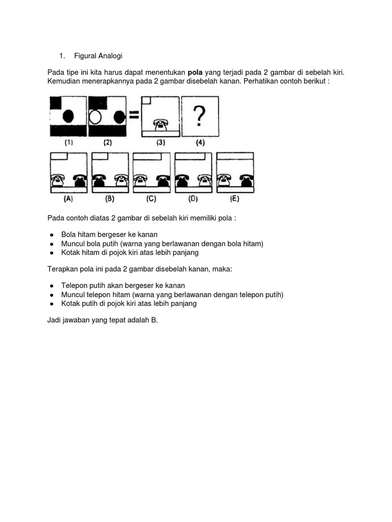TKD - Figural - Analogi | PDF