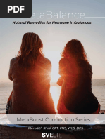 Metaboost Shopping List Recipes | PDF | Chocolate | Desserts