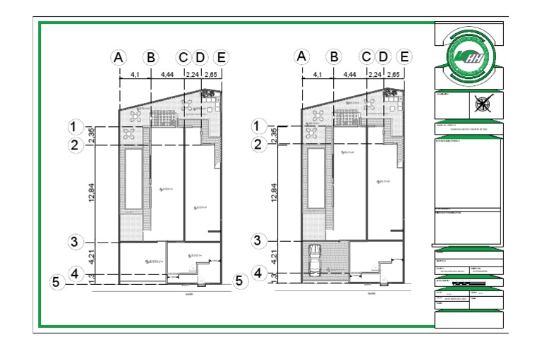 Plano de Azotea y Niveles de Piso | PDF