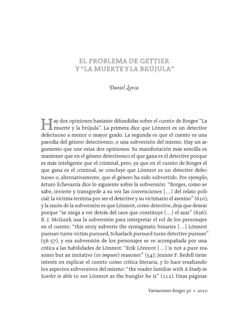 Problema de Gettier | PDF | Conocimiento | Evidencia