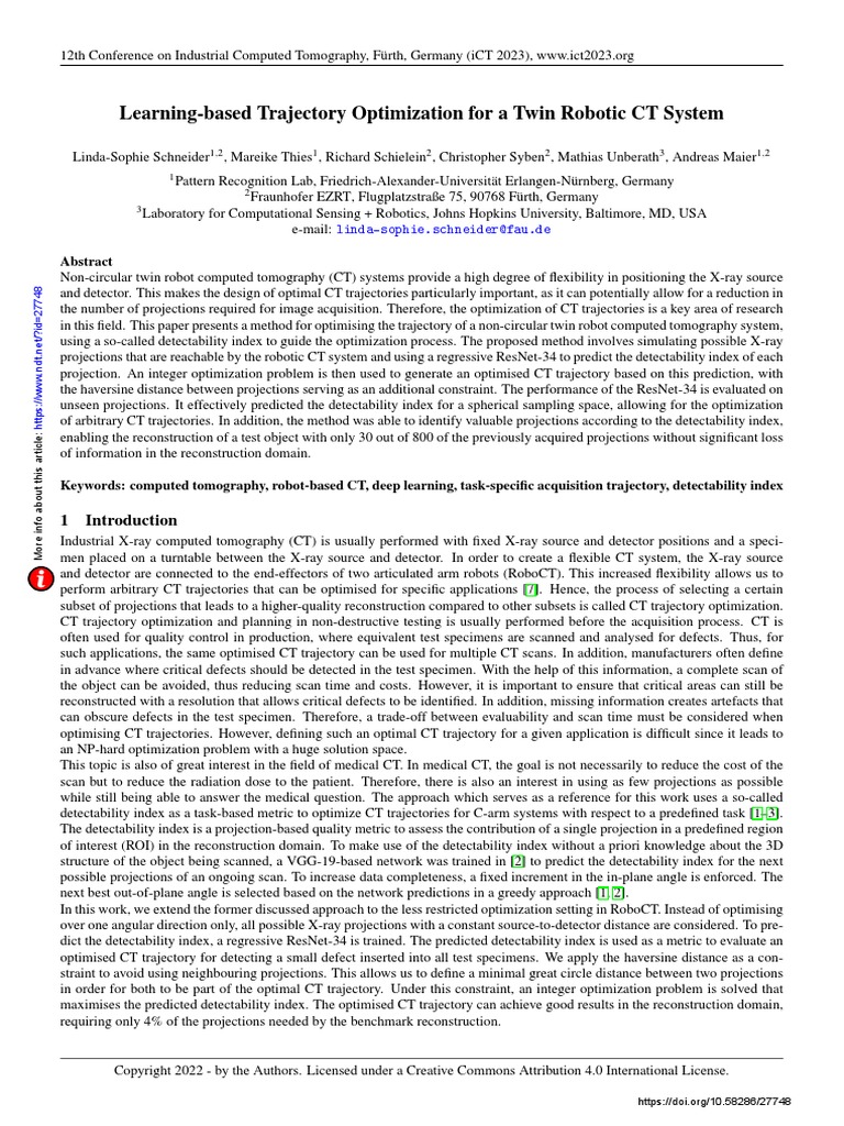 2023-Learning-Based Trajectory Optimization For A Twin Robotic CT ...