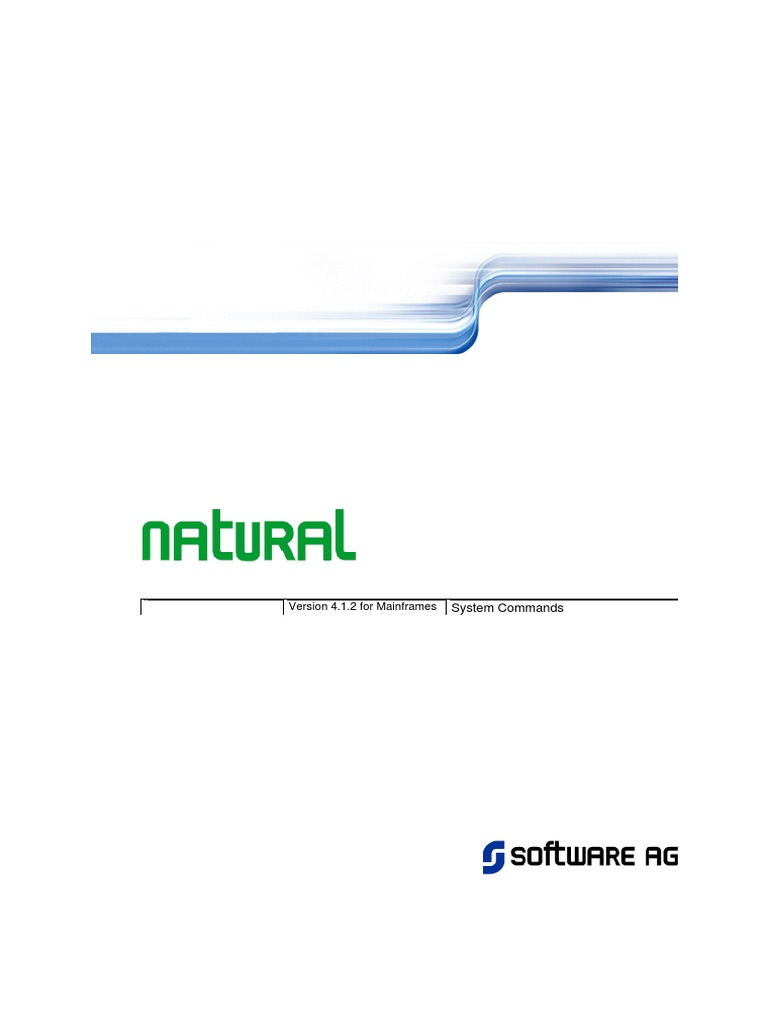 Natural System Commands | Download Free PDF | Information | Computer Programming