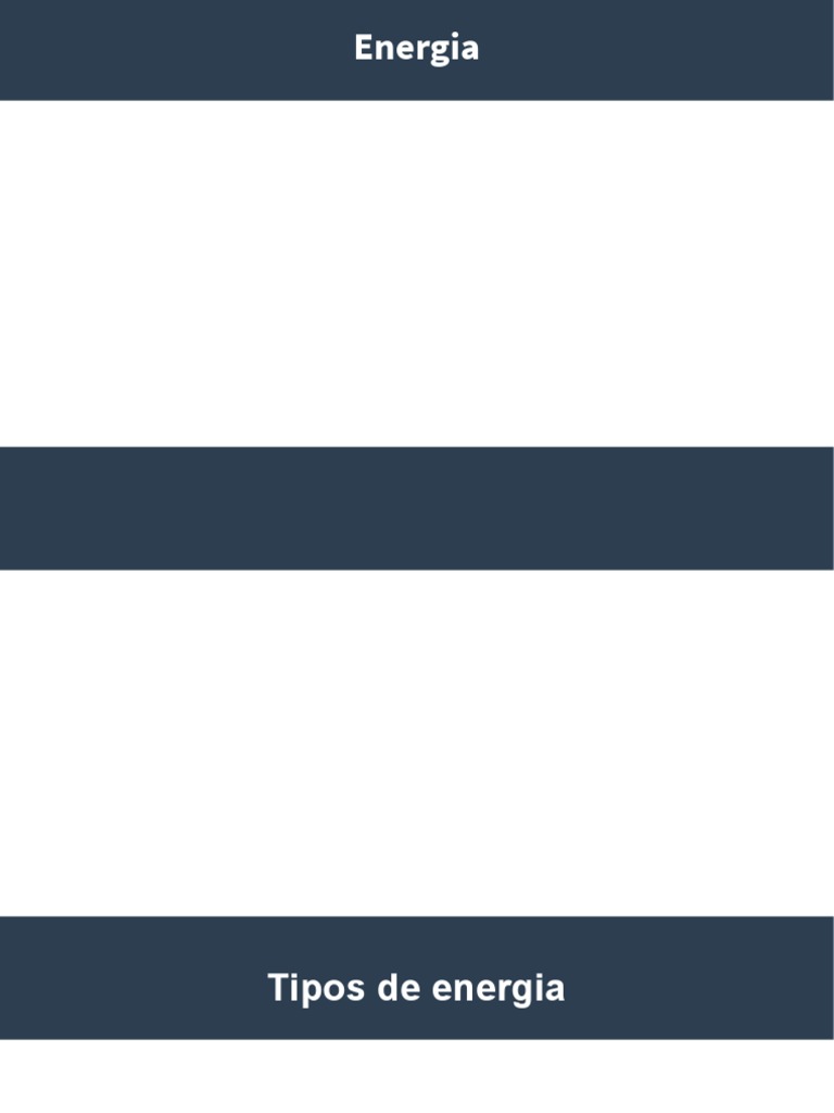 Presentación Tipos de Energía | PDF | Negocios | Ciencia y matemáticas