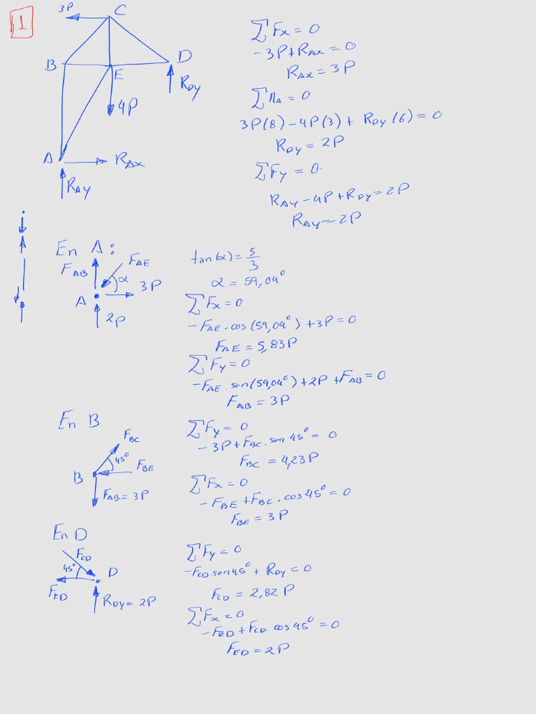 Ejercicios de Armaduras | PDF