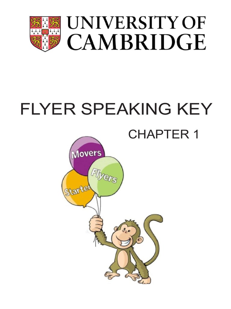 KEY Flyer Speaking Tap 2 | PDF