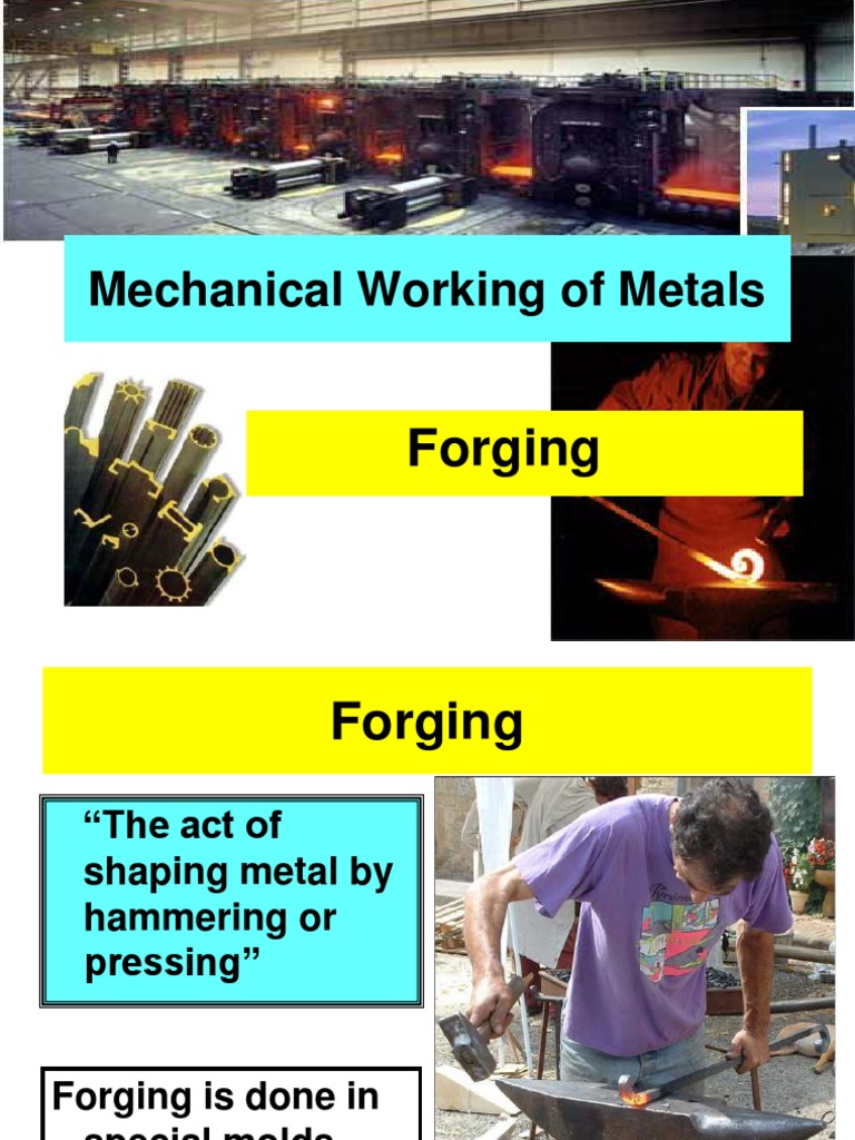 Lecture Notes - Forging Calculation | PDF | Stress (Mechanics) | Forging