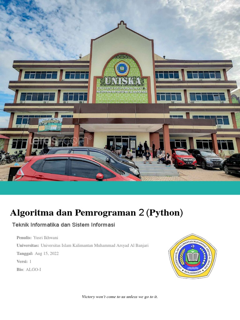 Bahan Modul Praktek Algo 2 (Phyton) | PDF | Seni | Komputer