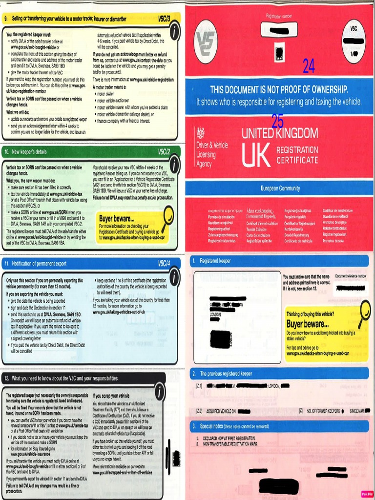 Vehicle V5C Document-Page-002 | PDF