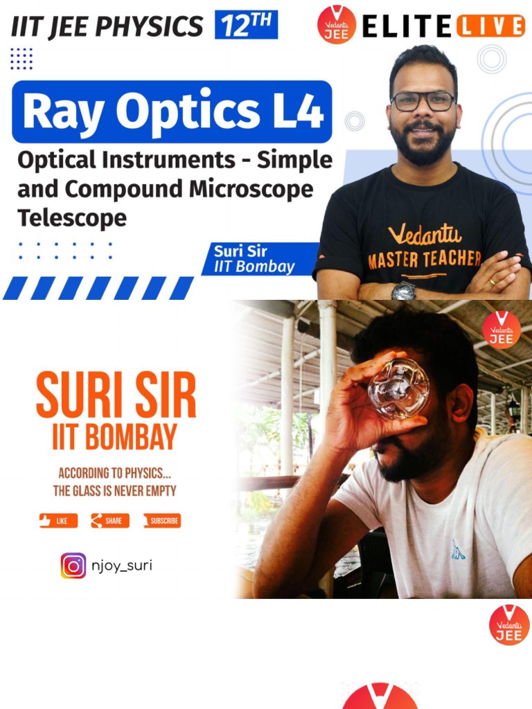 Aadhar Ray Optics L4 Optical Instruments Simple and Compund Microscope ...