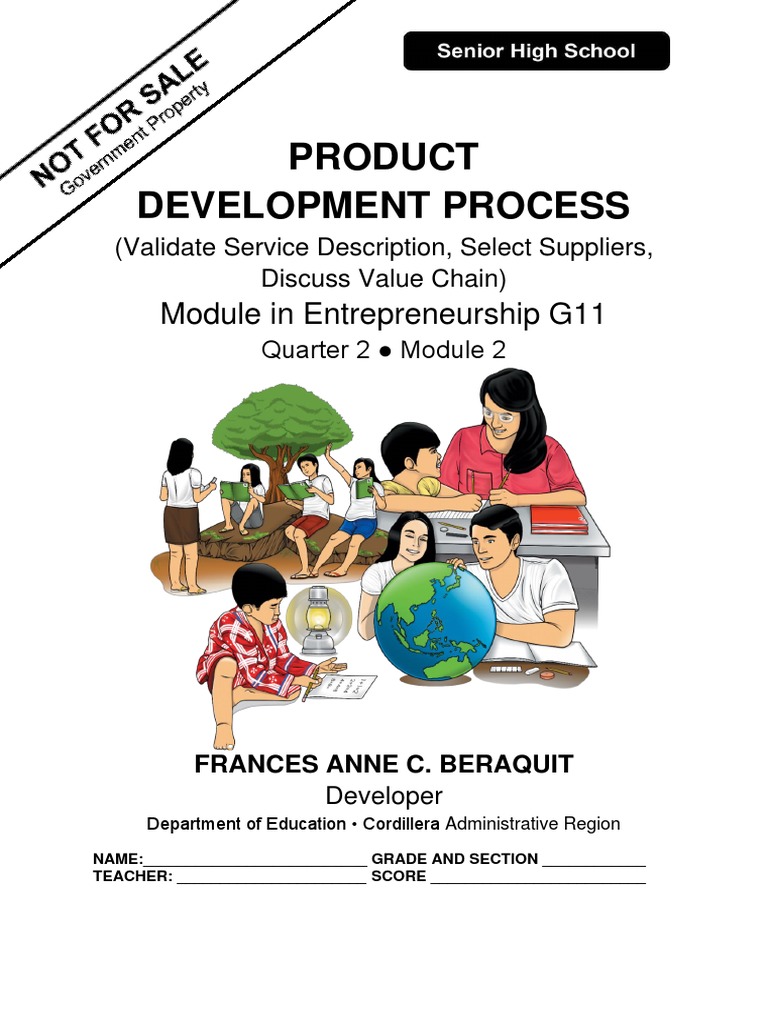 Entrep q2 m2 - Product Development Process | PDF | Supply Chain ...