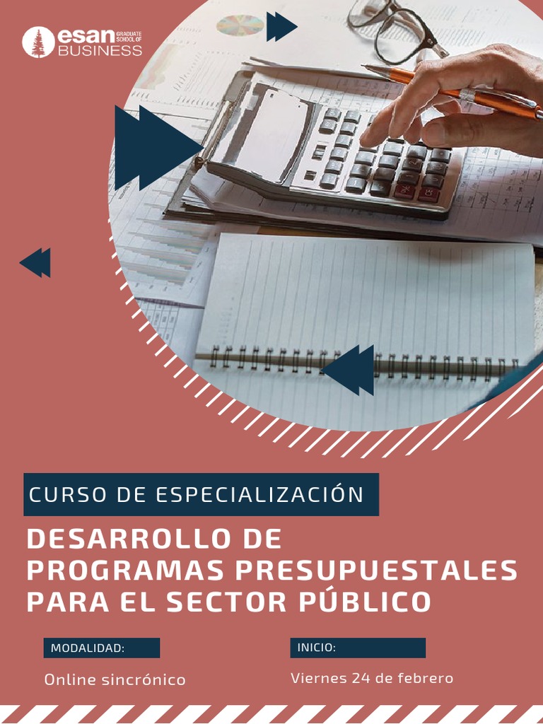 Brochure Desarrollo de Programas Presupuestales para El Sector Público 2023 | PDF ...