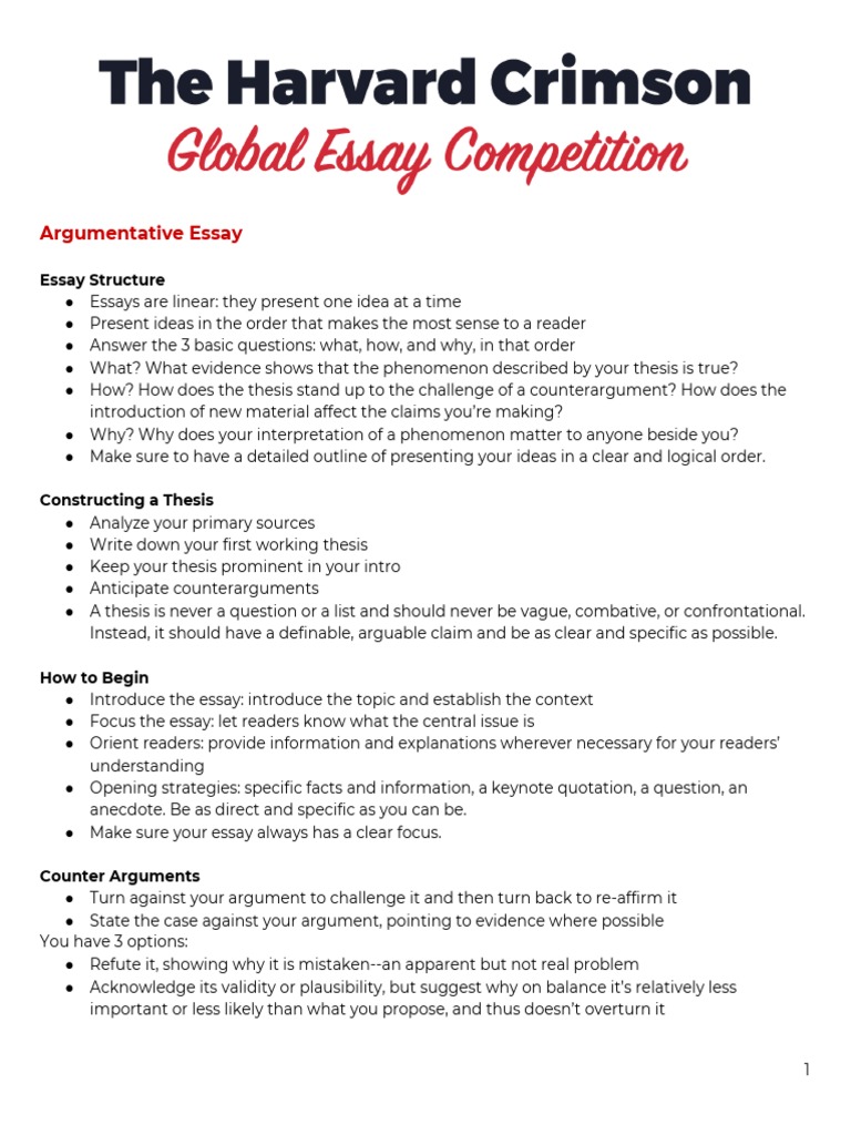 Argumentative Essay Comp Writing Resources | PDF | Protectionism | Tariff