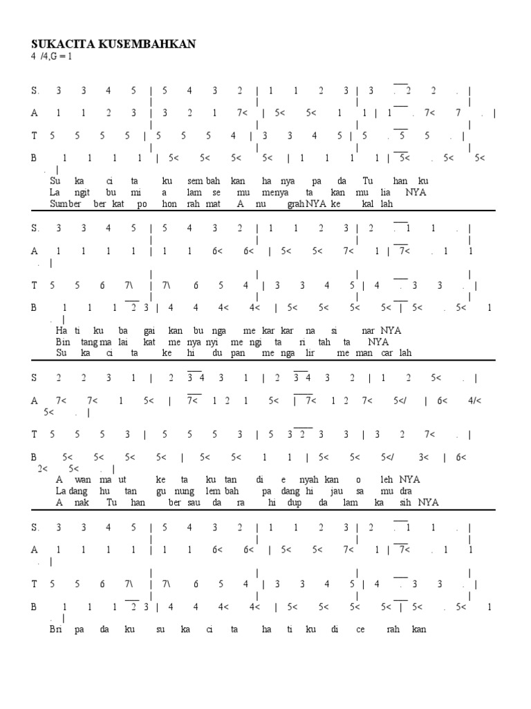 Kami Puji Dengan Riang | PDF
