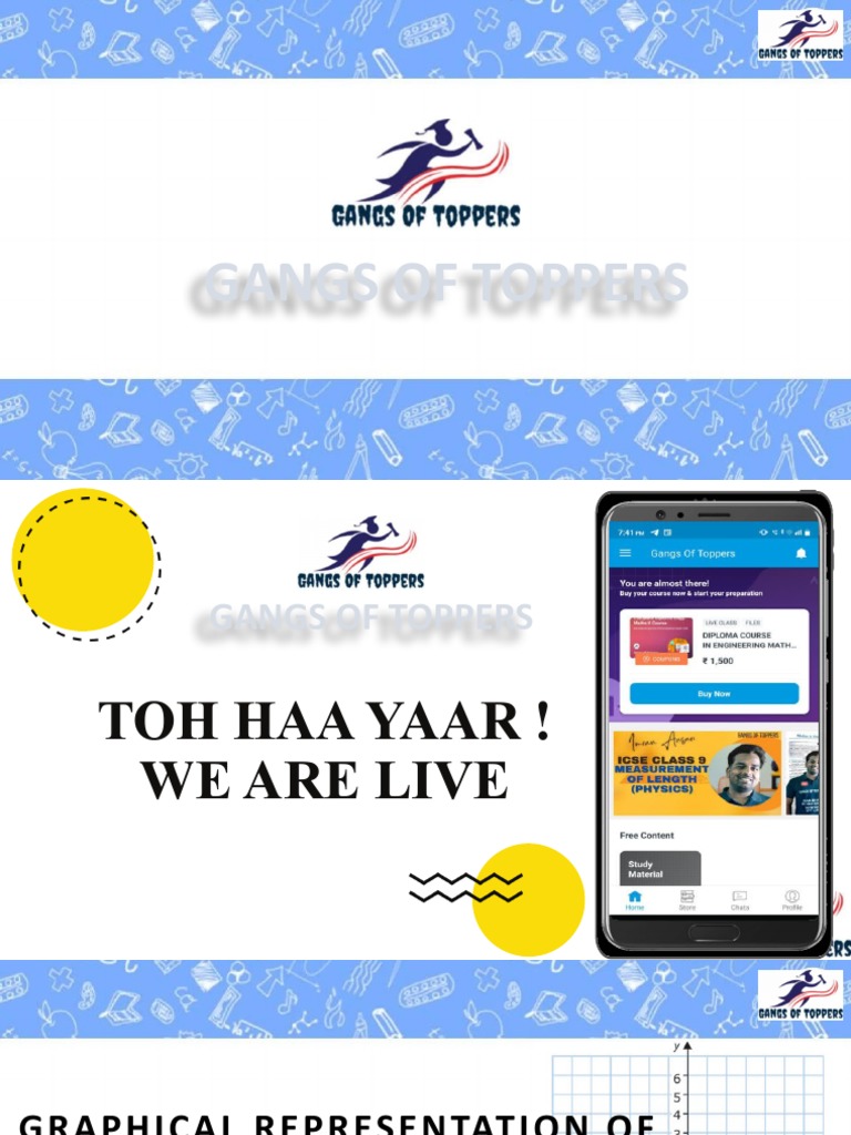 Icse Class 9 Physics Graphical Representation | PDF