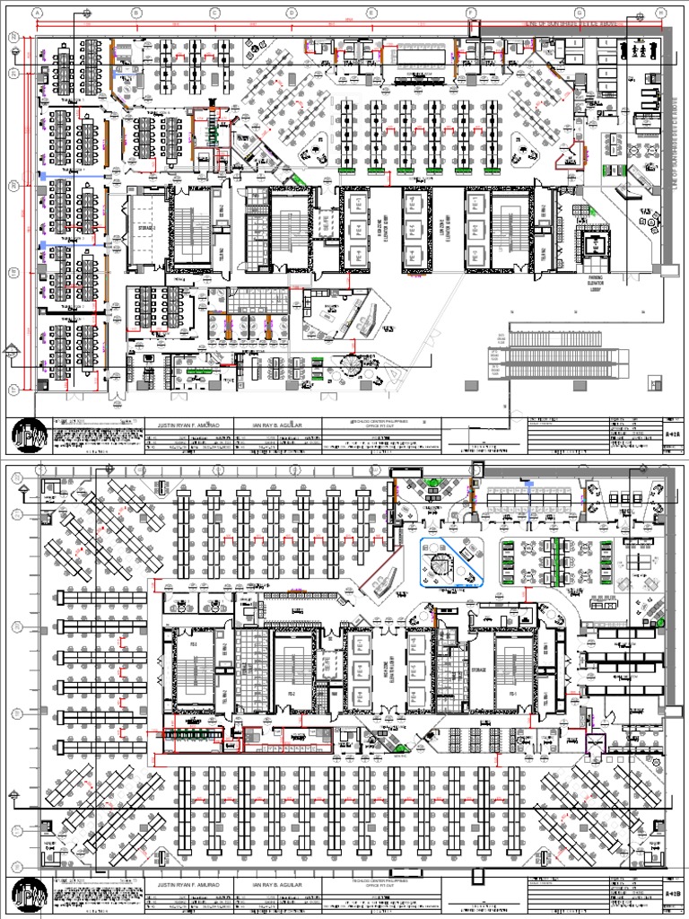 Asurion Clark - Scheme 12 - Floorplan & RCP - 09feb2023 | PDF