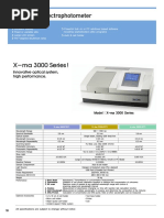 Roche c303 Specifications | PDF | Spectrophotometry