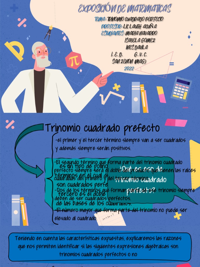 Exposición de Matemáticas (Inés) | PDF