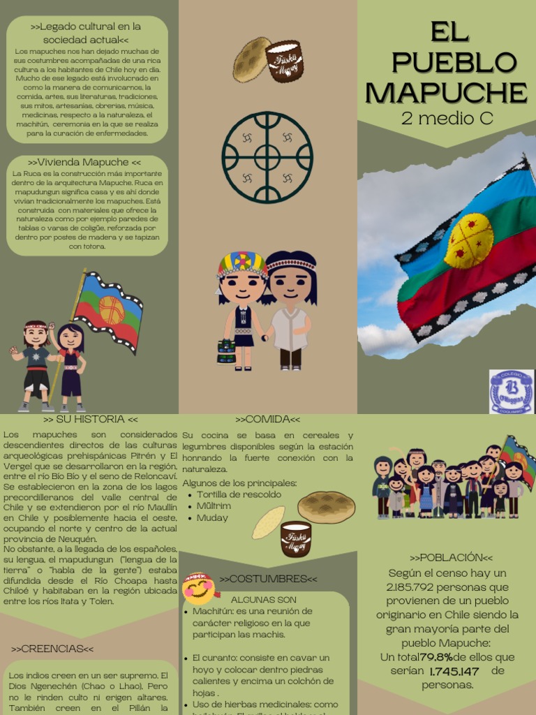El pueblo mapuche | PDF | Chile