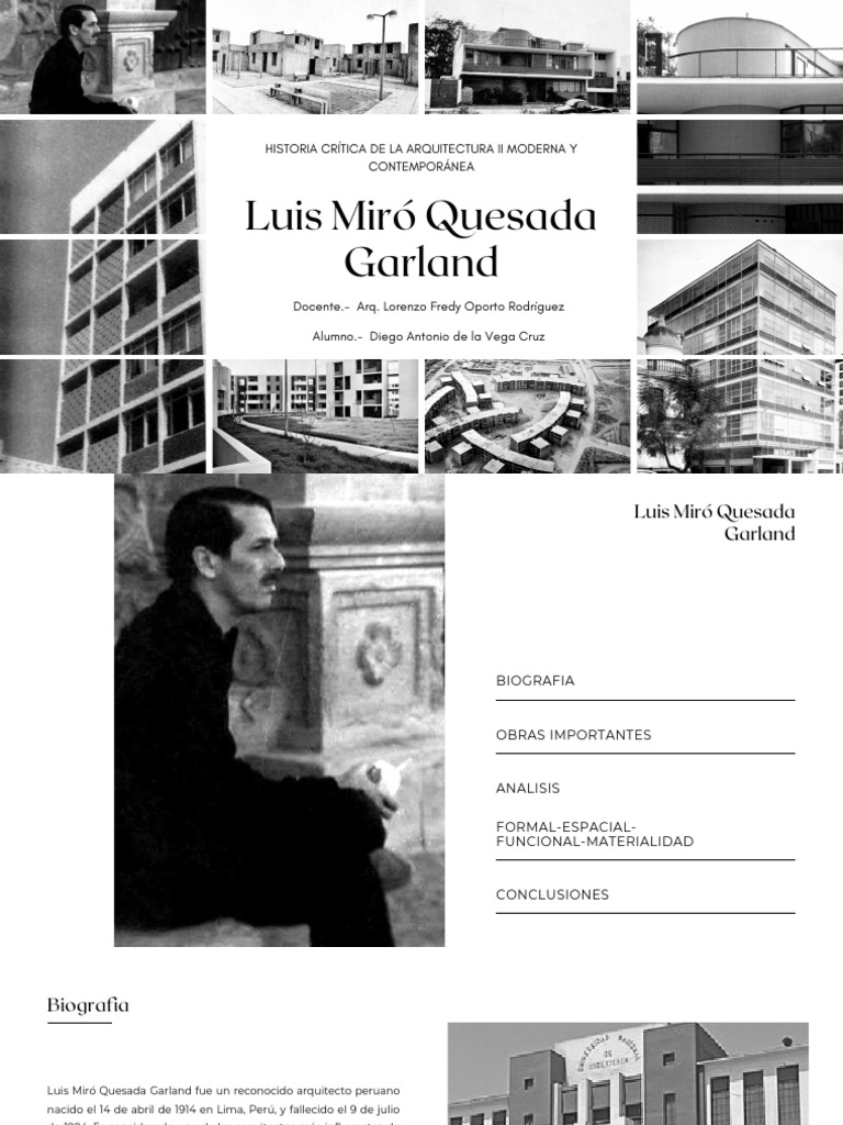 Luis Miró Quesada Garland | PDF | Diseño