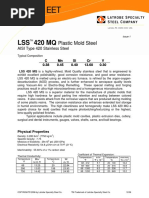 EN 10152 Grade DC01 | PDF | Pascal (Unit) | Steel