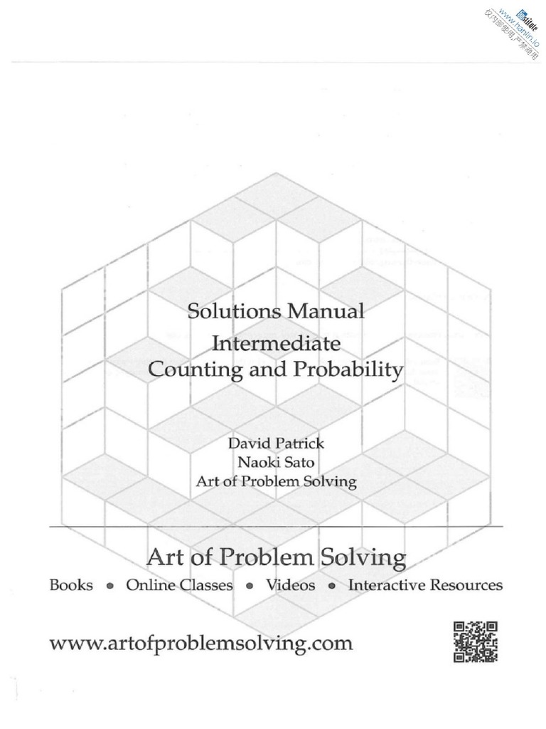 Intermediate Counting and Probability (Solution Manual) | PDF