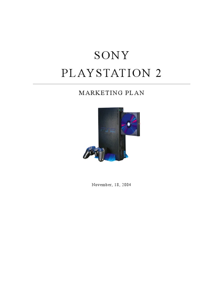 Playstation Marketing Plan | PDF | Play Station | Video Games